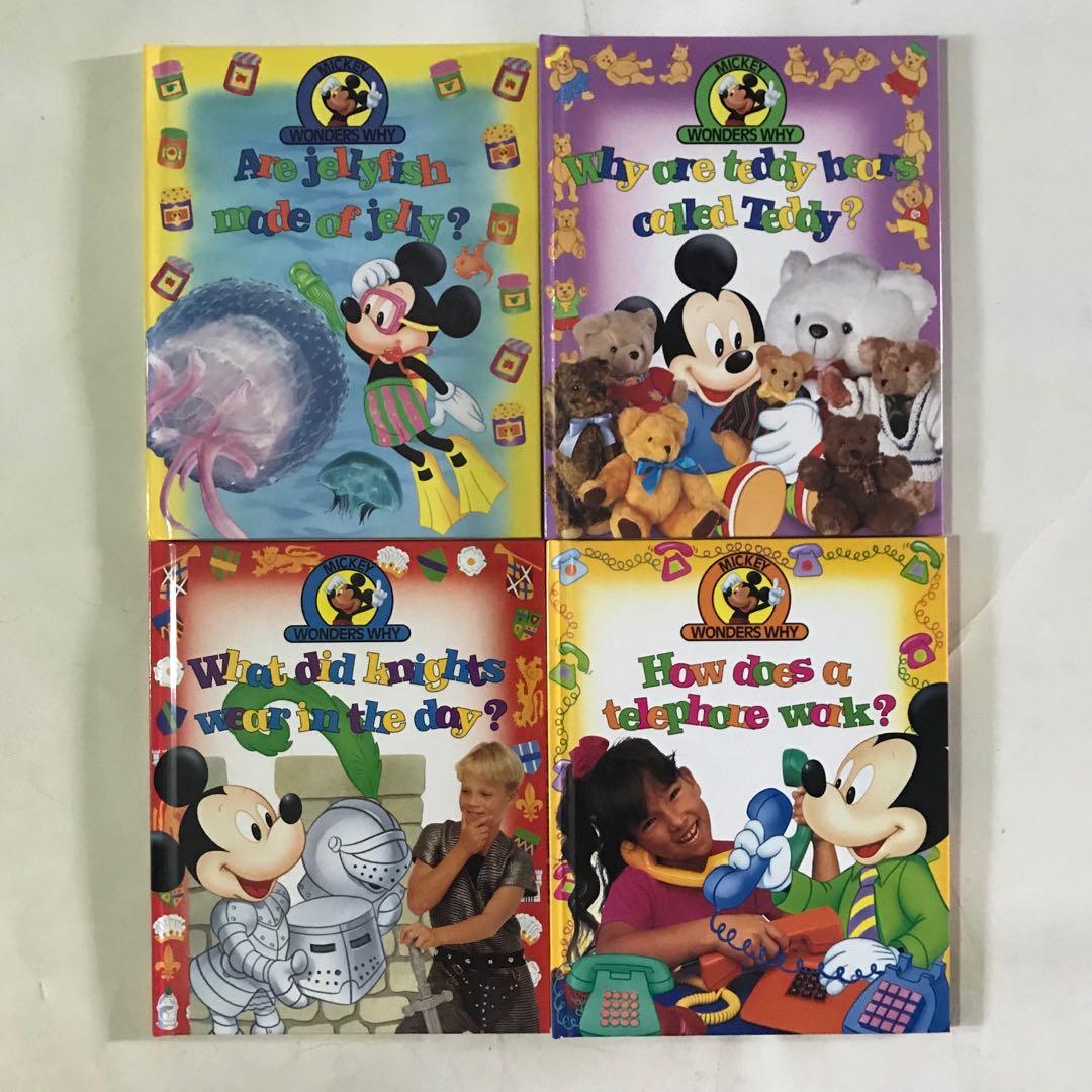 Mickey Wonders Why Complete Book Set, Hobbies & Toys, Books & Magazines ...