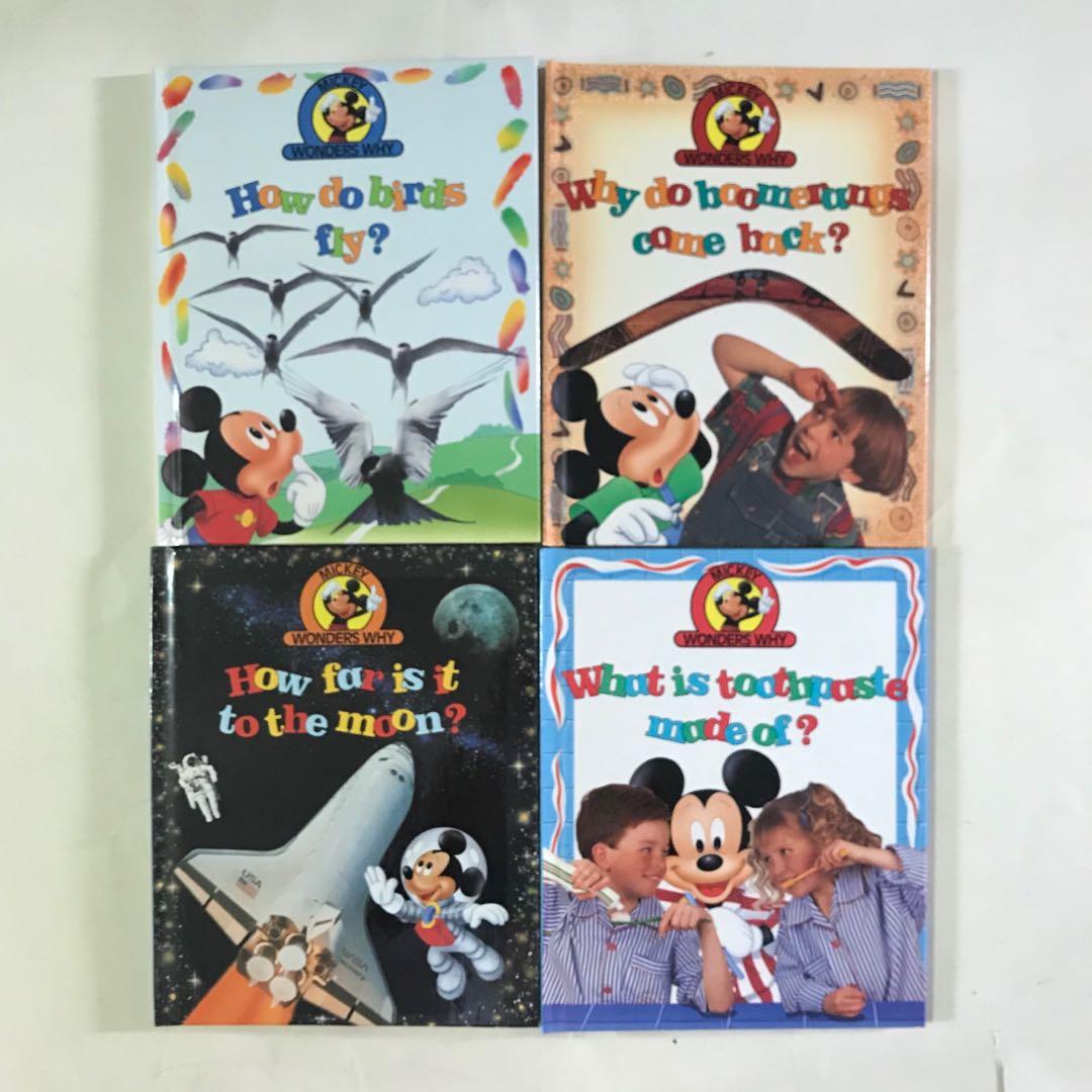 Mickey Wonders Why Complete Book Set, Hobbies & Toys, Books & Magazines ...
