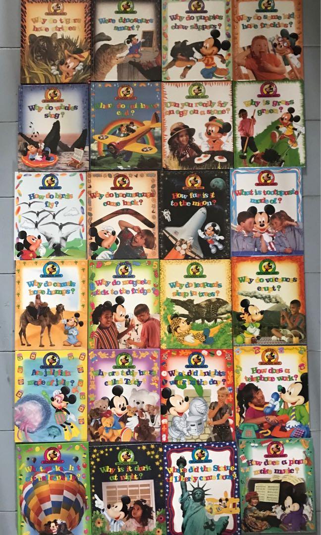 Mickey Wonders Why Complete Book Set, Hobbies & Toys, Books & Magazines ...