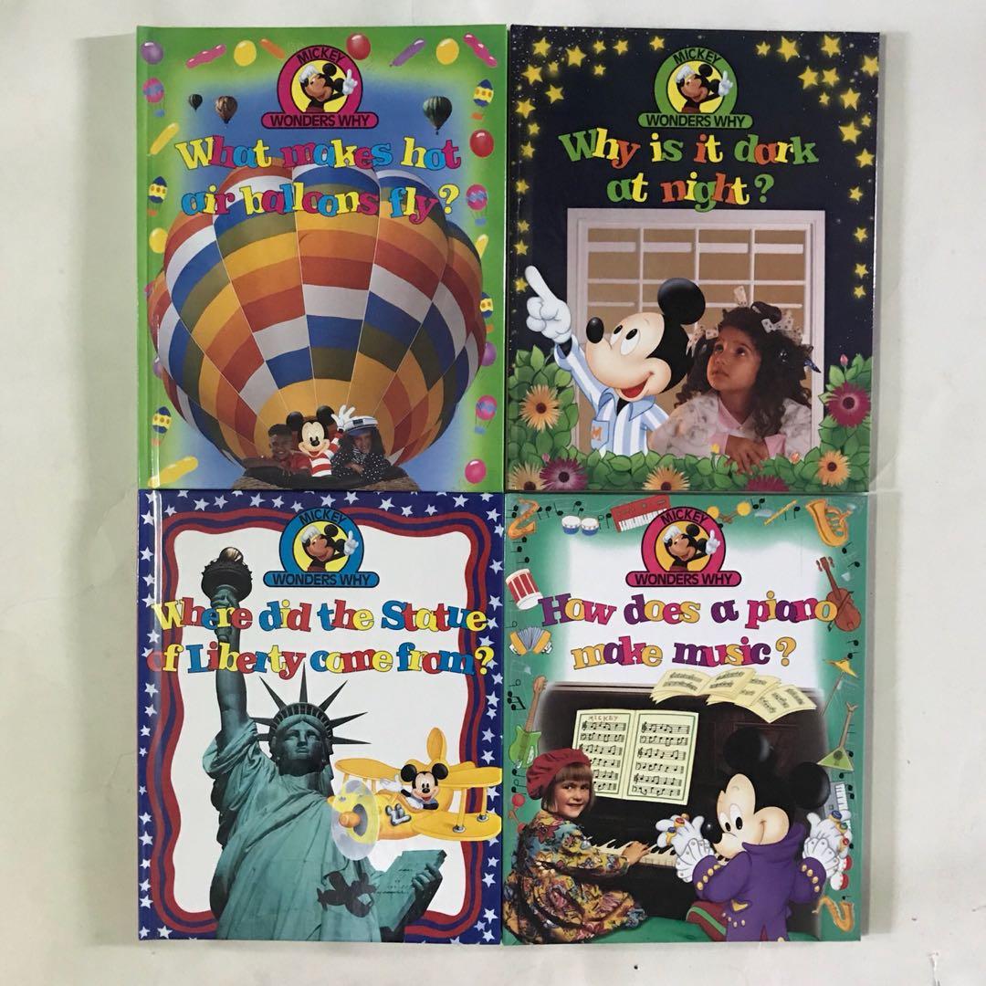 Mickey Wonders Why Complete Book Set, Hobbies & Toys, Books & Magazines ...