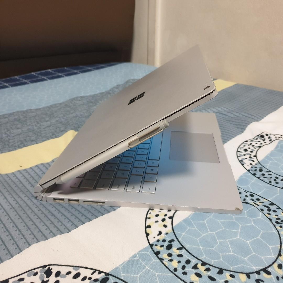 Microsoft Surface Book 1 i5/8GB Ram/256GB SSD with Nvidia dGPU ...