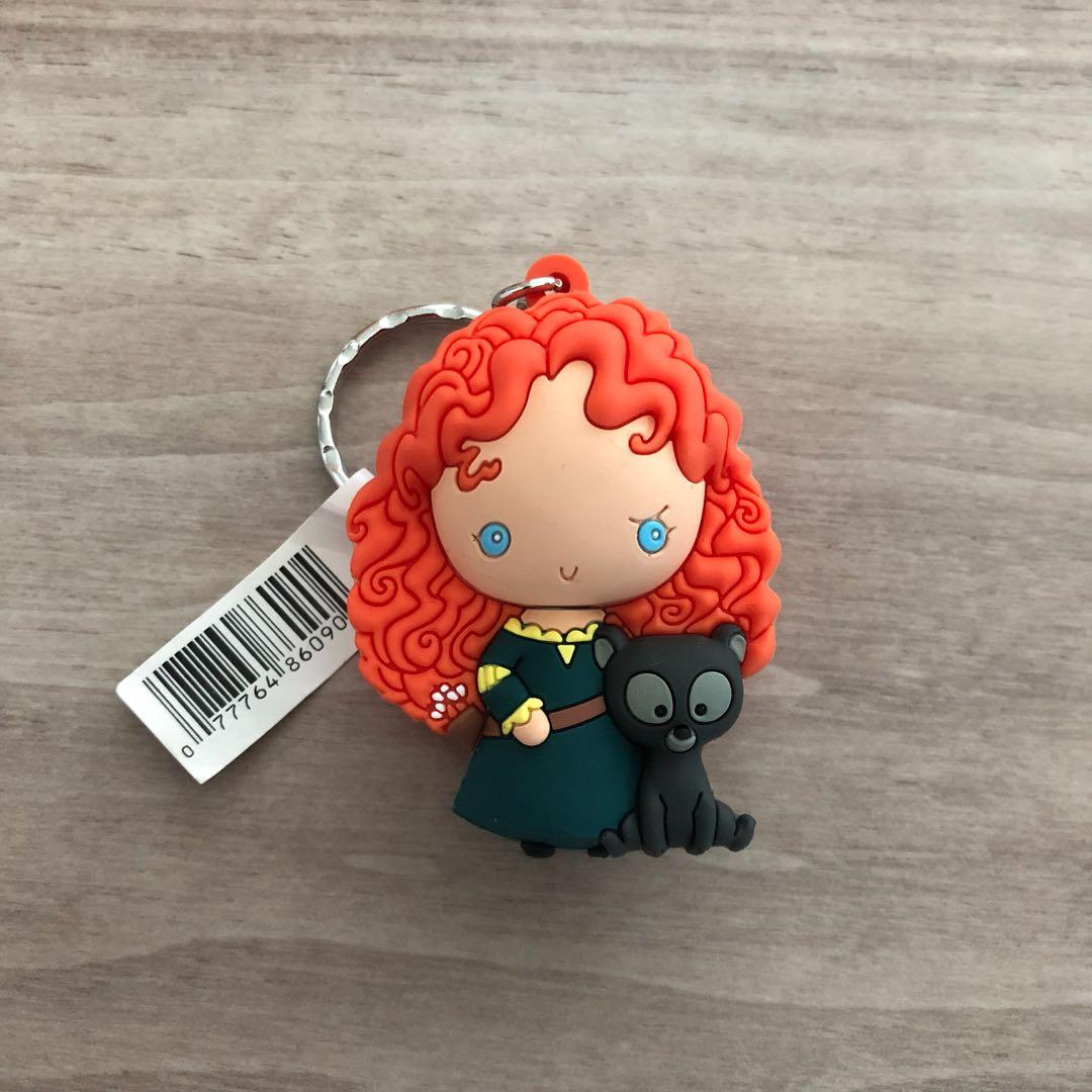 FSOT! Disney Figural Keyring Brave Merida Queen Elinor Bear, Everything ...
