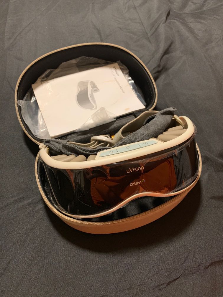 EYE Massager OSIM Uvision, Health & Nutrition, Massage Devices on Carousell