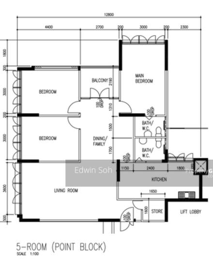 Point Block High Floor Unblock View With Balcony, Property, For Sale ...