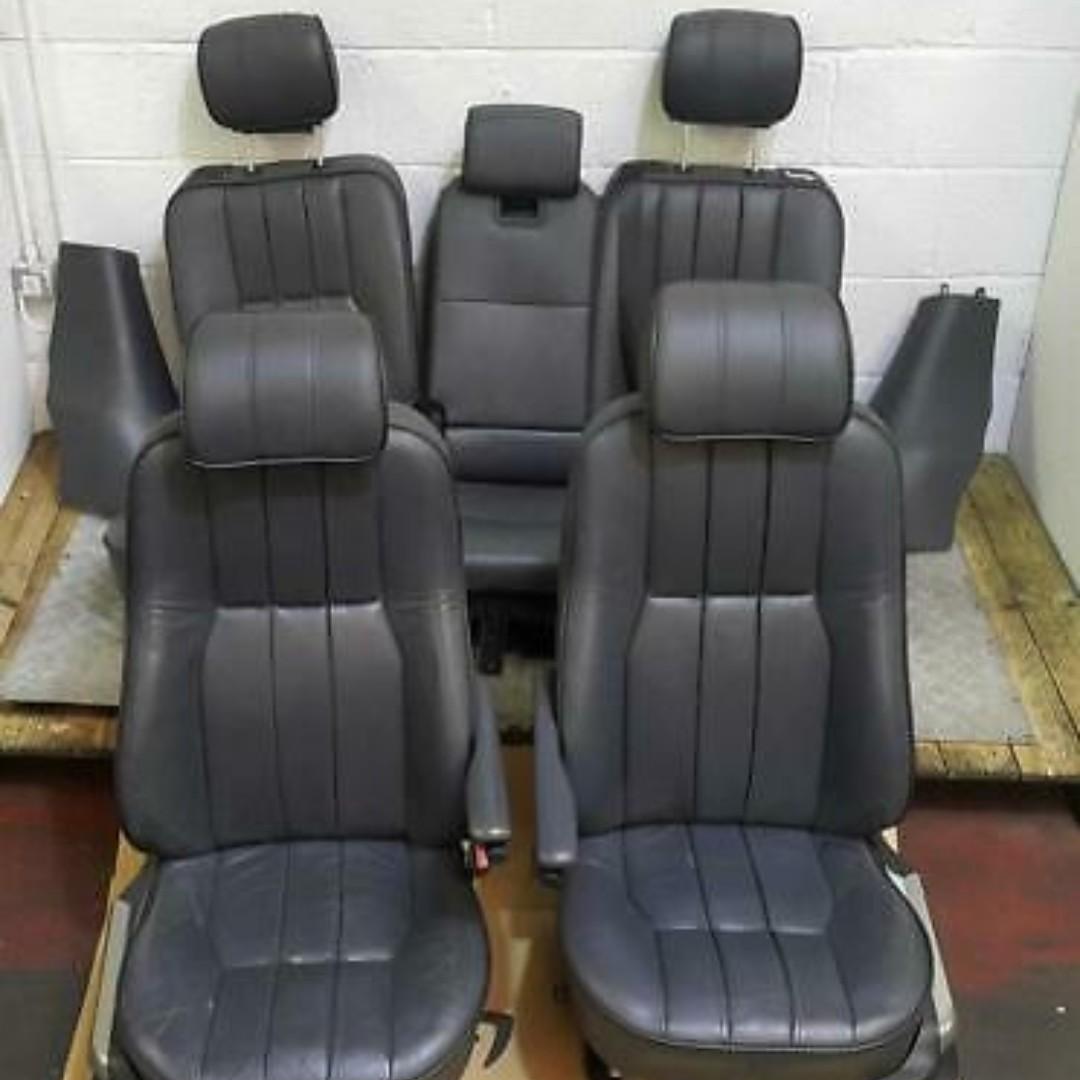 Range Rover 03 to 05 Complete Vogue Leather Seats in Grey, Auto ...
