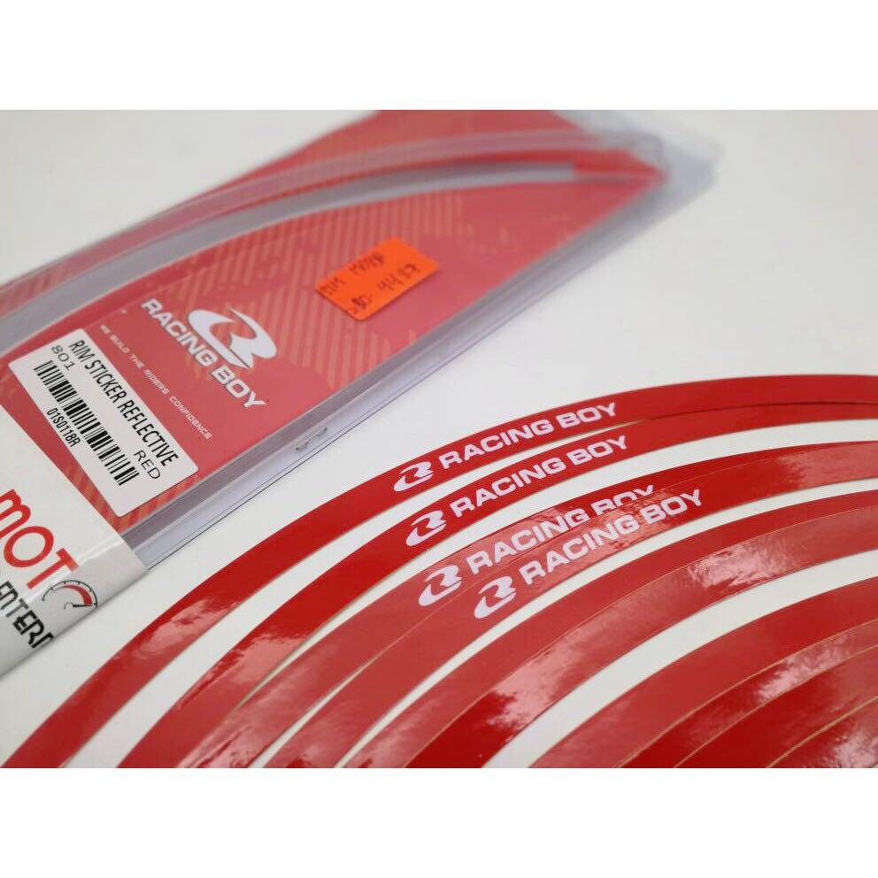 Rim decal lining sticker racing boy, Auto Accessories on Carousell
