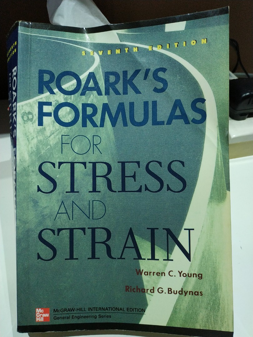 Roark's Formulas for Stress and Strain, Computers & Tech, Office ...