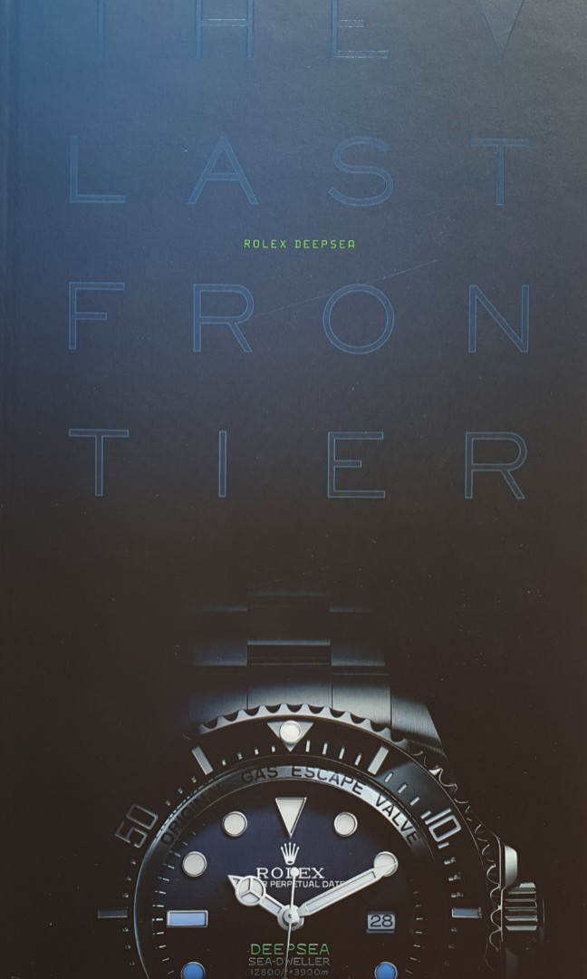 Rolex "The Last Frontier" Hard Cover Book, Hobbies & Toys, Books ...
