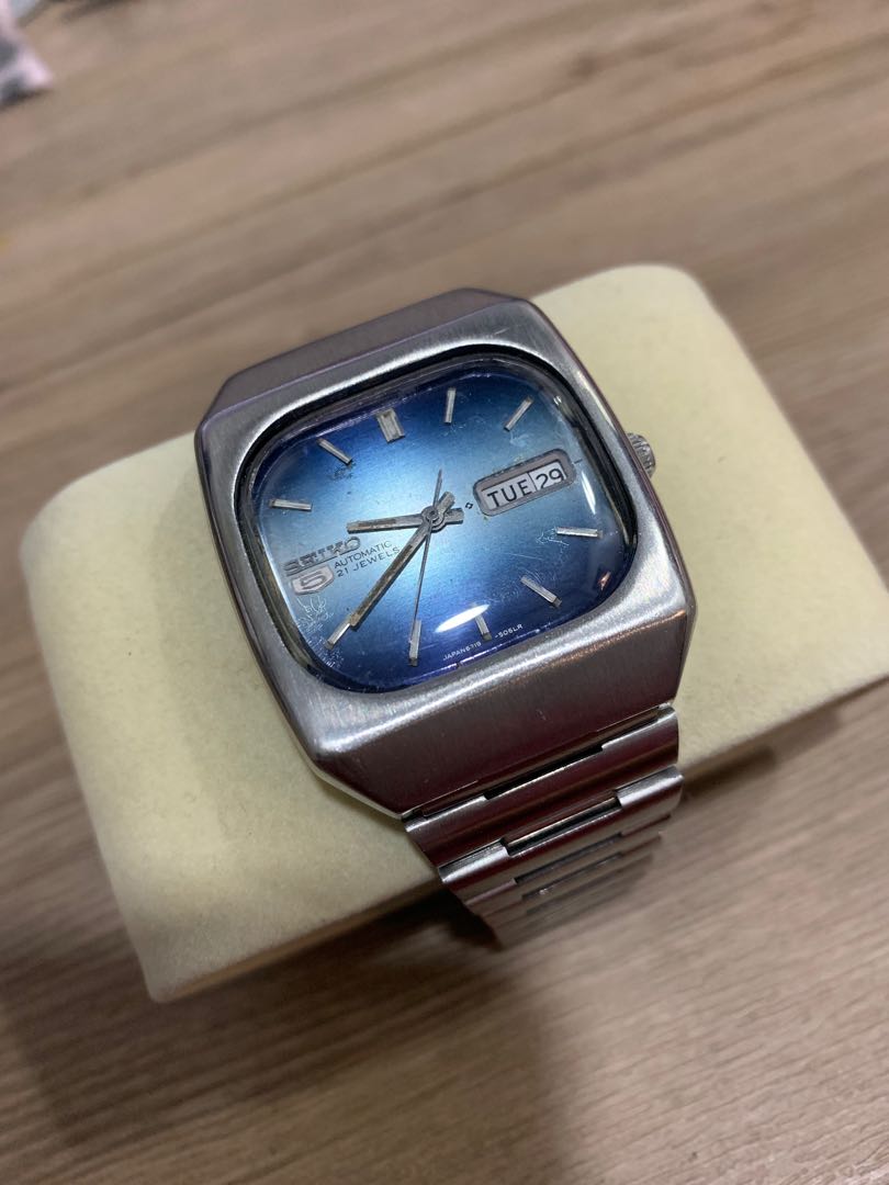 Seiko 5 Vintage Rare TV Case, Mobile Phones & Gadgets, Wearables ...