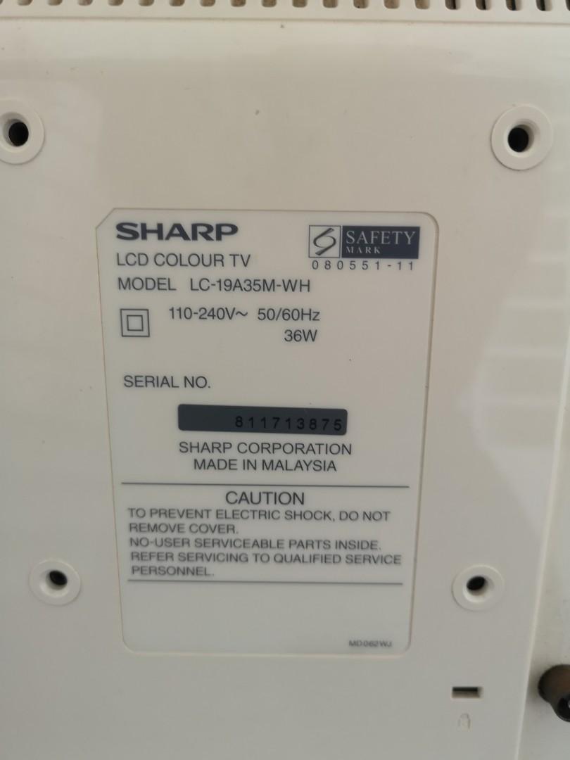 Sharp Monitor, Computers & Tech, Parts & Accessories, Monitor Screens ...