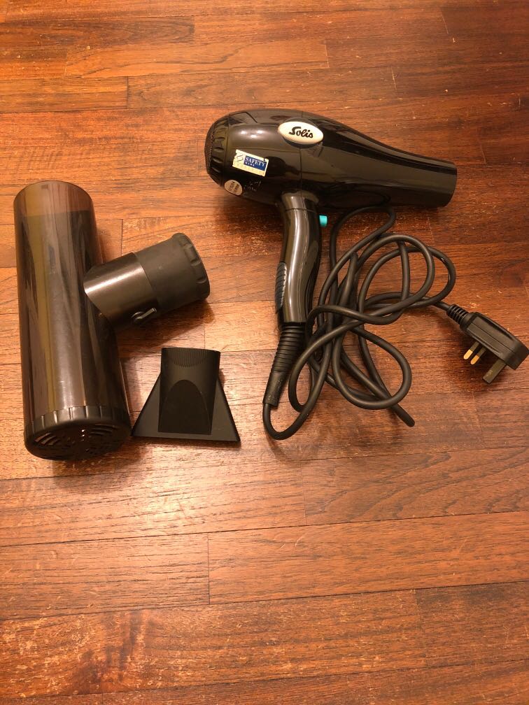 Solis Hair dryer, Beauty & Personal Care, Hair on Carousell