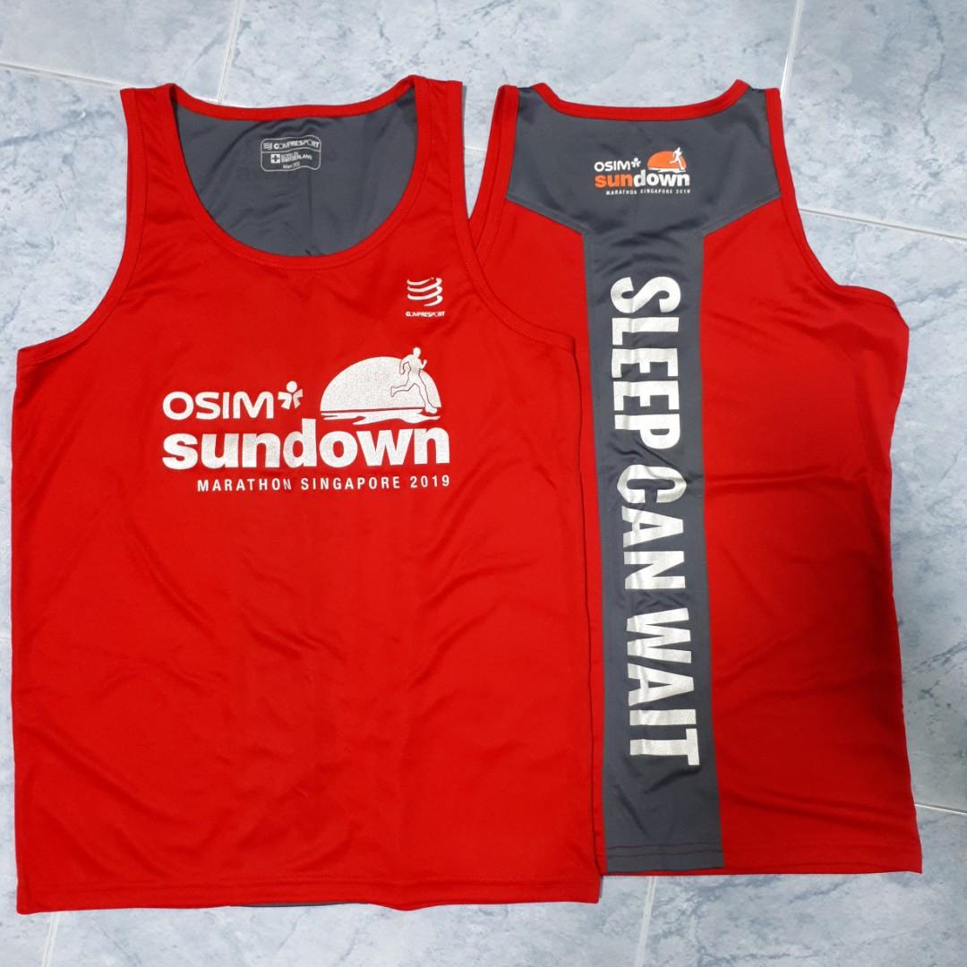 Sundown Marathon 2019 Race Singlet size: (men XS) (women S), Men's ...