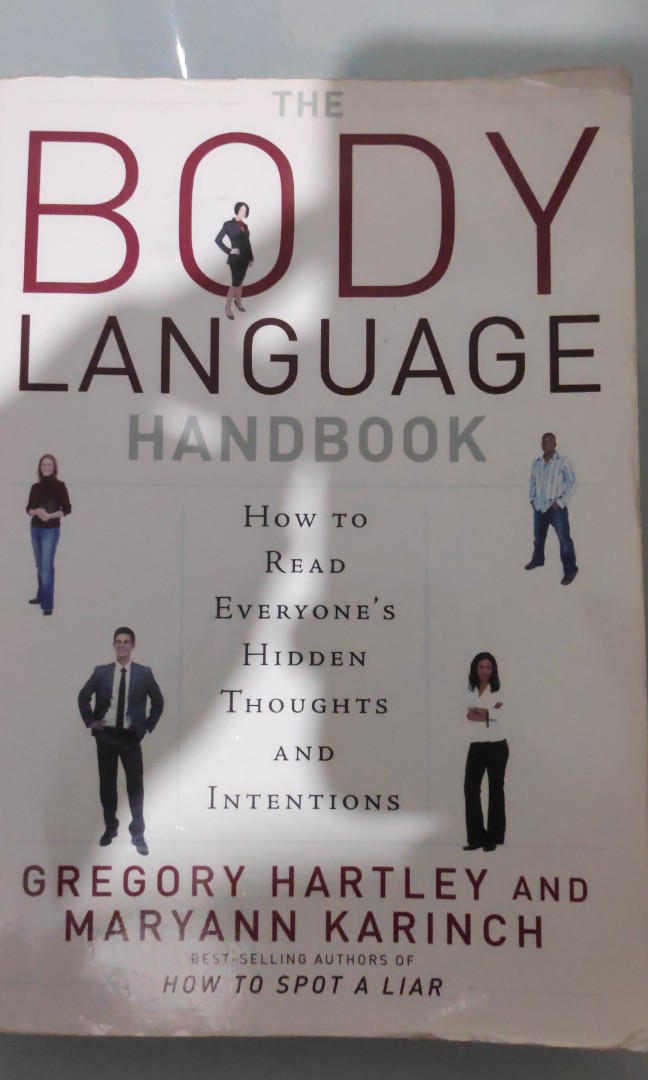 The Body Language Handbook, Hobbies & Toys, Books & Magazines, Fiction ...