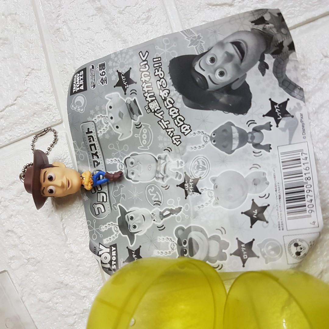 Toy Story Gacha Woody Alien Keychains, Hobbies & Toys, Toys & Games on ...