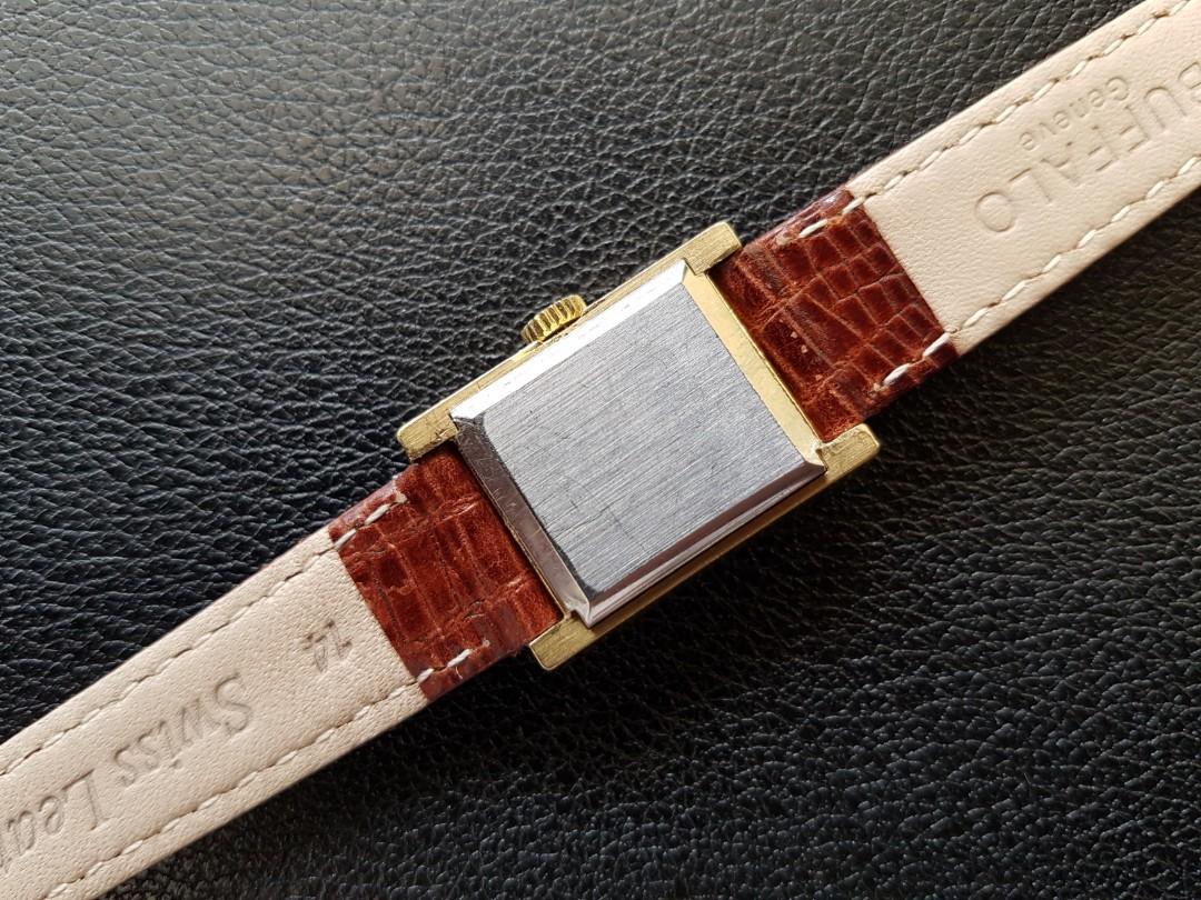 vintage Omega deville automatic tank style ladies watch, Luxury ...