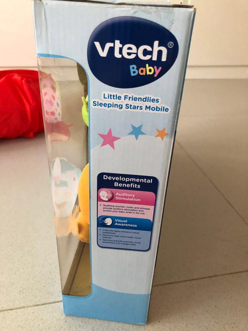 VTECH BABY Little Friendlies Sleeping Stars Mobile, Babies & Kids ...