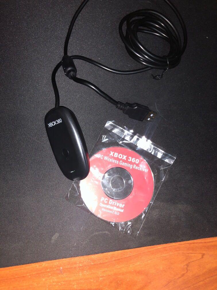 Wireless Controller Receiver XBOX 360, Video Gaming, Video Game ...