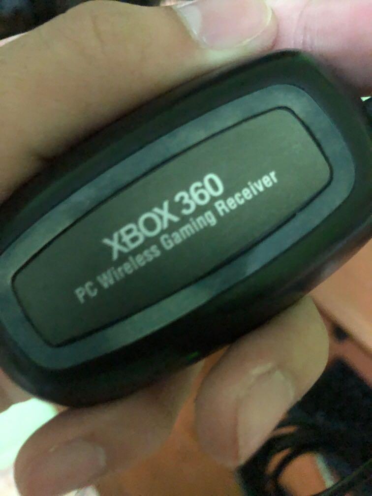Wireless Controller Receiver XBOX 360, Video Gaming, Video Game ...