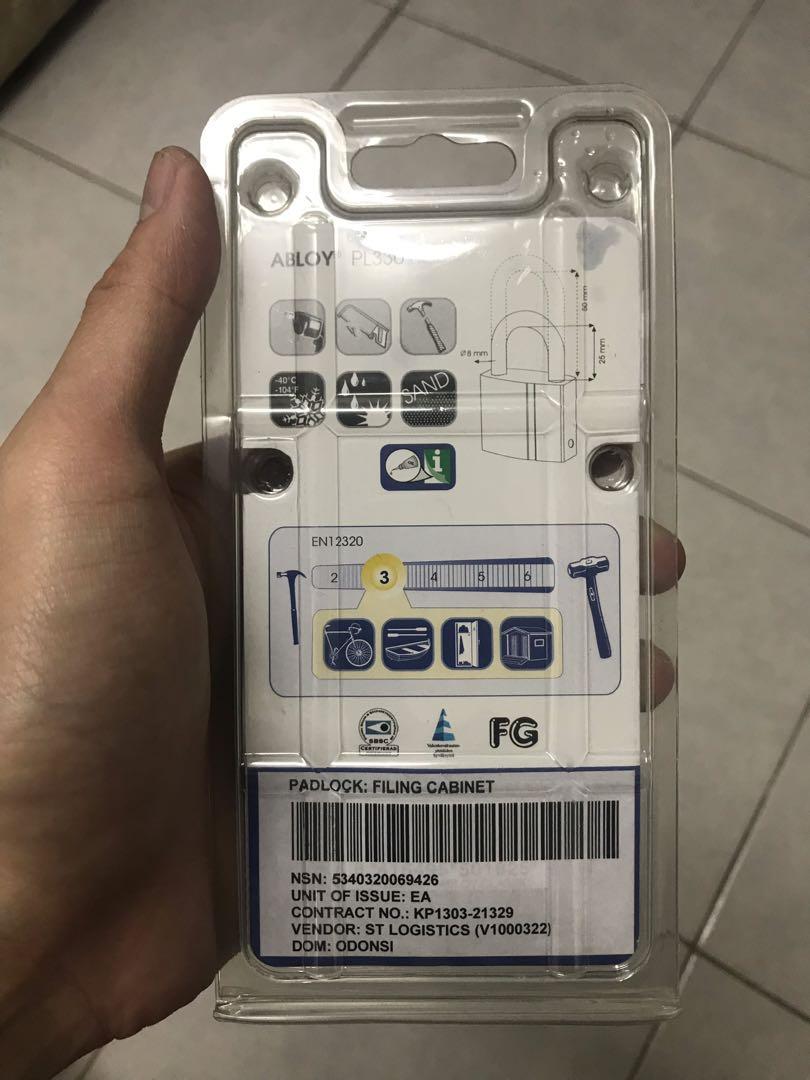 ABLOY LOCK, Health & Nutrition, Assistive & Rehabilatory Aids, Other ...