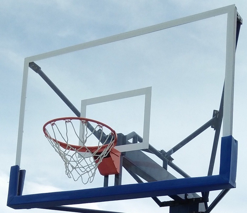Basketball Board Set Fiberglass Acrylic FLEXIGLASS, Sports Equipment ...