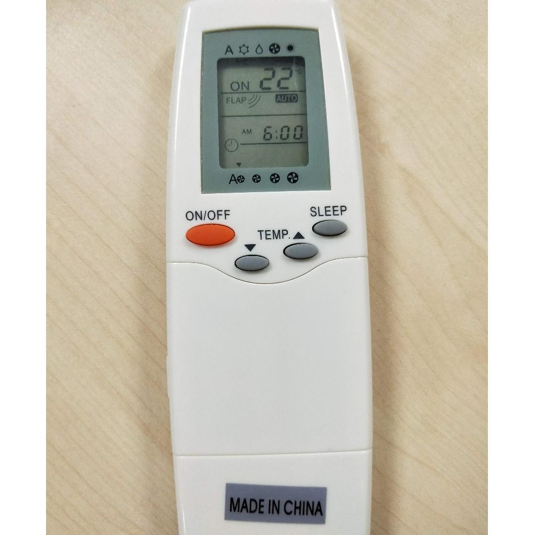 Carrier Aircon Remote Control, TV & Home Appliances, Air Conditioners ...