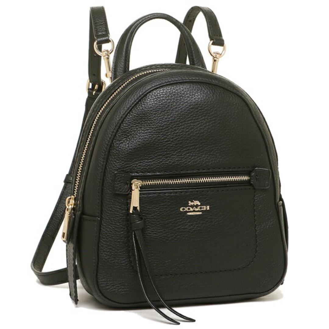 COACH Andi Backpack black/gold, Women's Fashion, Bags & Wallets ...