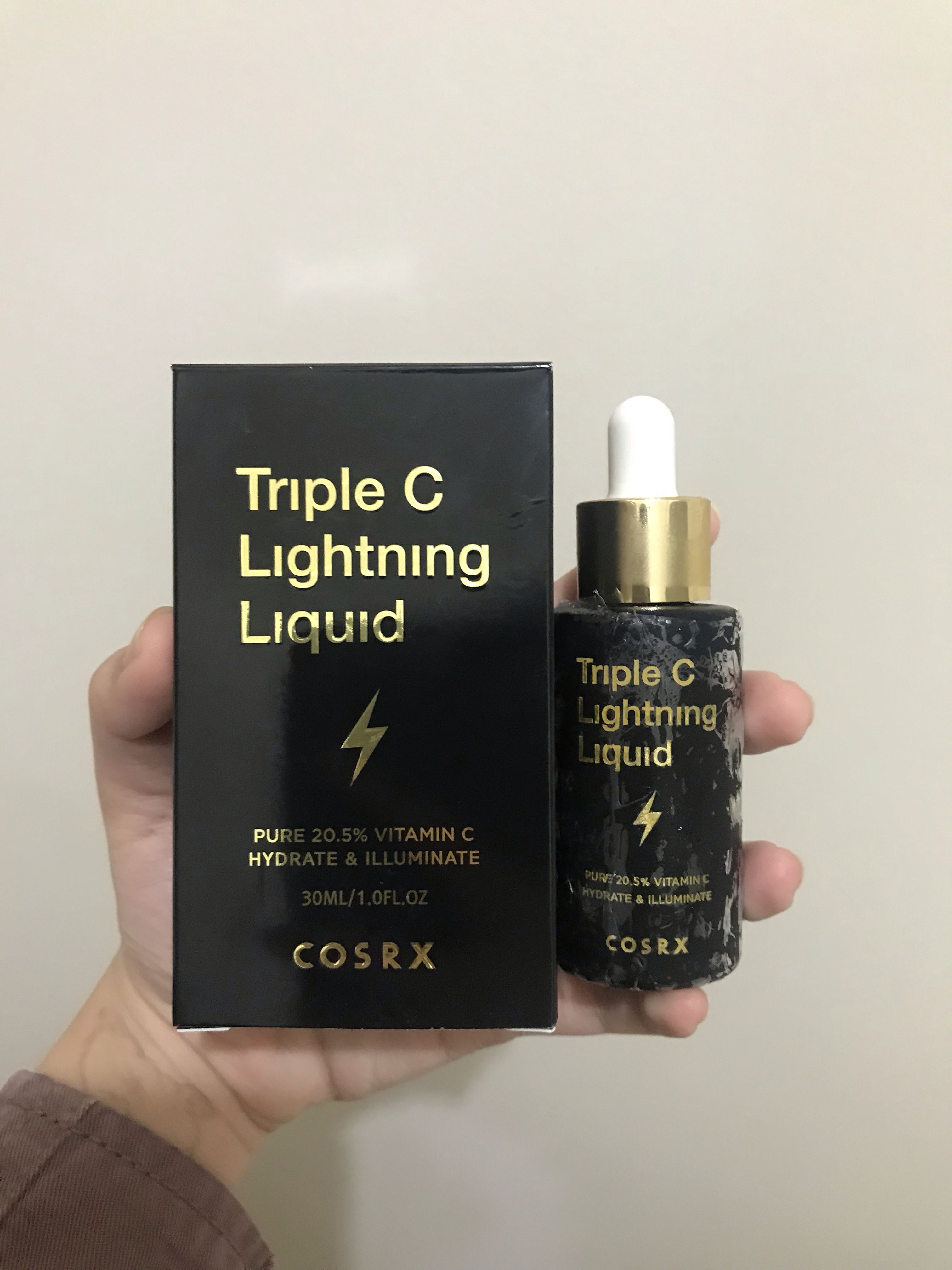 COSRX TRIPLE C LIGHTNING LIQUID, Beauty & Personal Care, Face, Face Care on Carousell