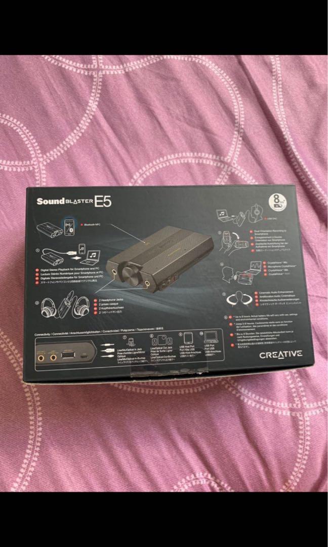Creative sound blaster E5, Audio, Soundbars, Speakers & Amplifiers on Carousell