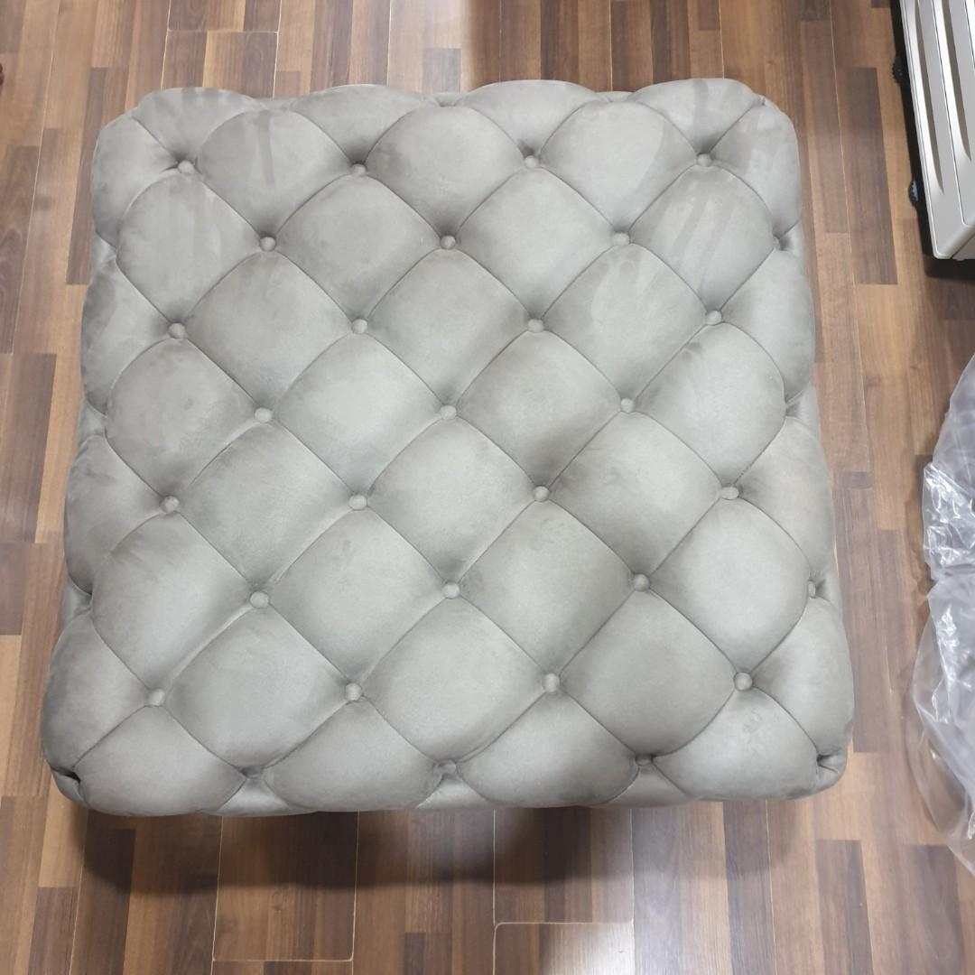 Custom made sofa without backrest, Furniture & Home Living, Furniture ...