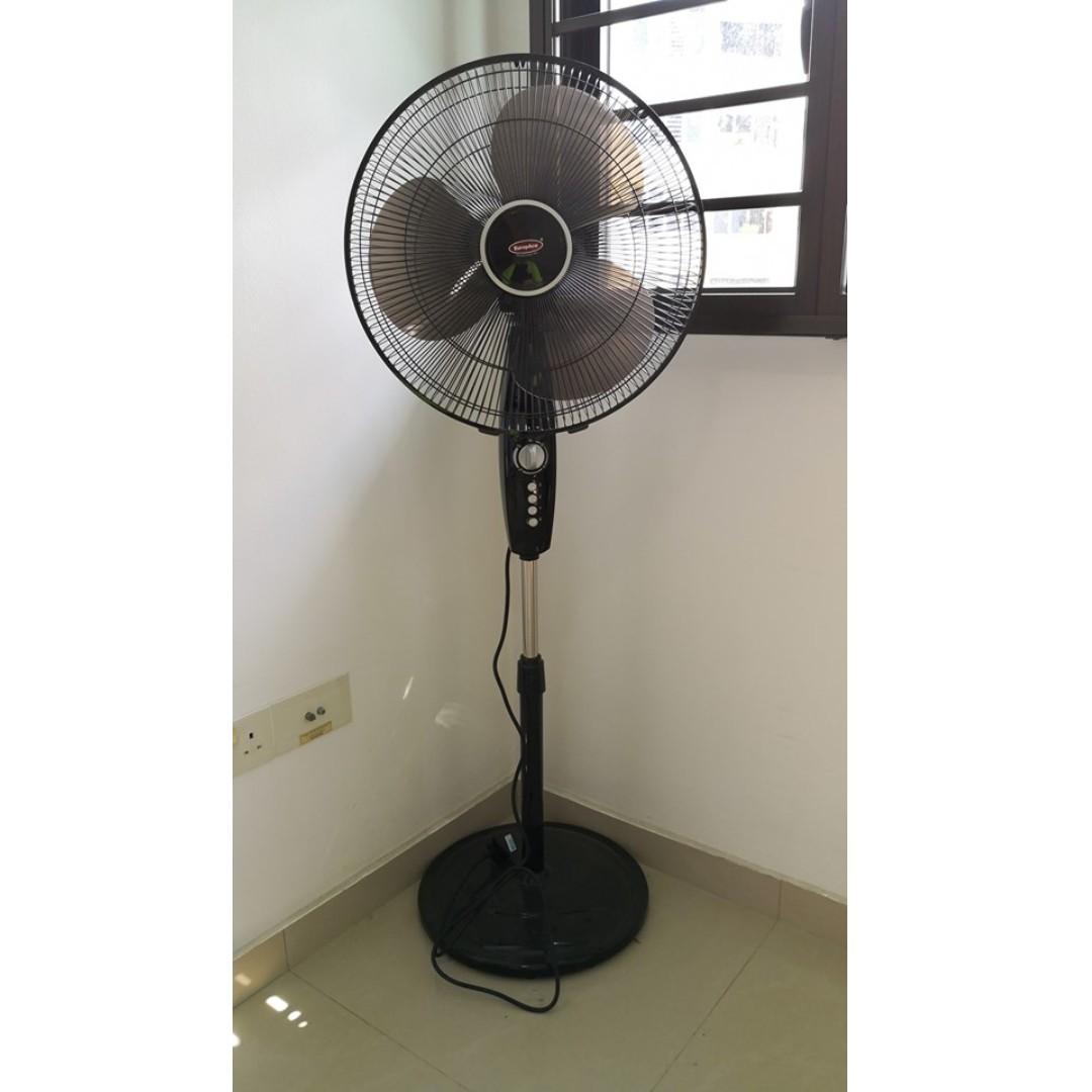 EuropAce Standing Fan, Furniture & Home Living, Lighting & Fans, Fans ...