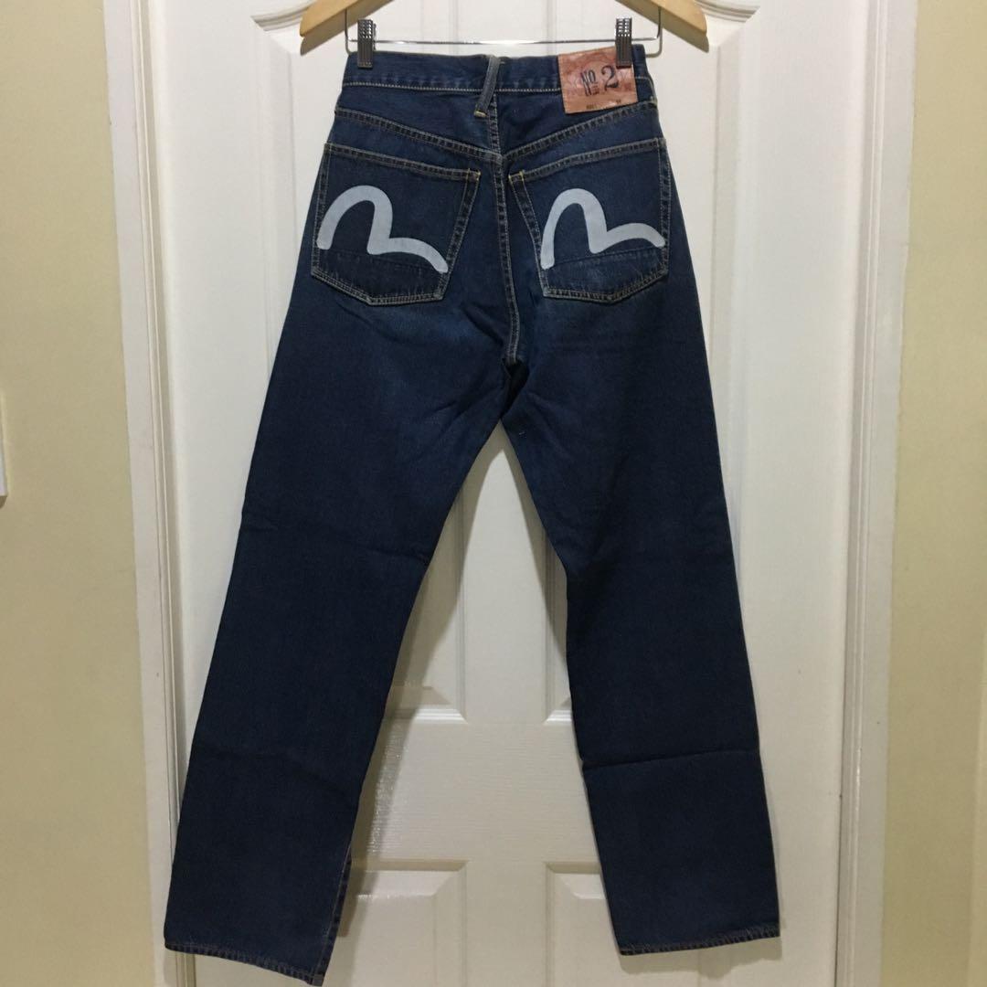 Evisu Lot. 0001 Selvedge Jeans, Men's Fashion, Bottoms, Jeans on Carousell