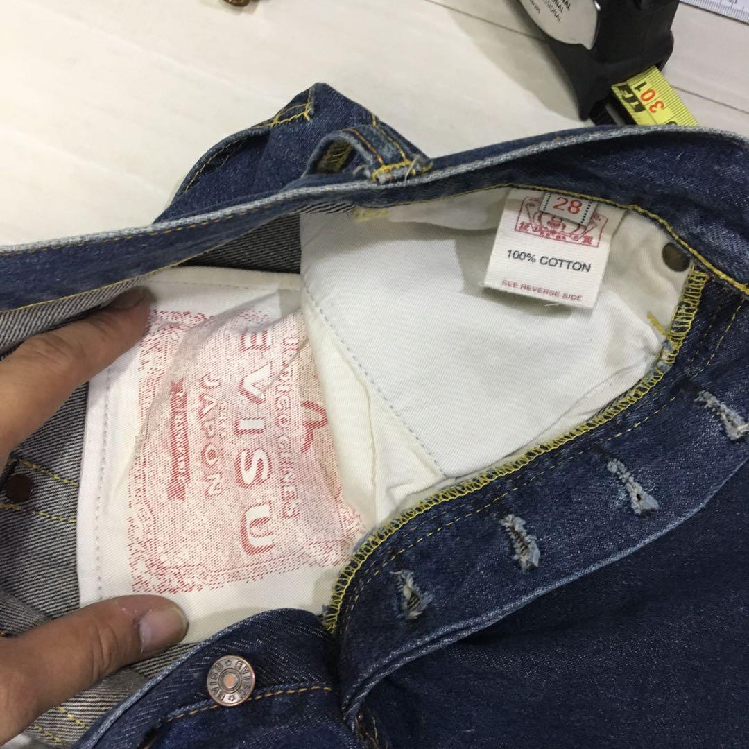 Evisu Lot. 0001 Selvedge Jeans, Men's Fashion, Bottoms, Jeans on Carousell