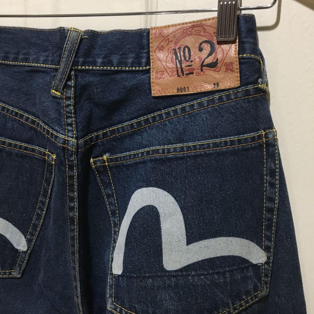 Evisu Lot. 0001 Selvedge Jeans, Men's Fashion, Bottoms, Jeans on Carousell