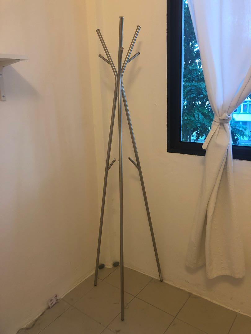 IKEA clothes hanging rack, Furniture & Home Living, Furniture, Shelves ...