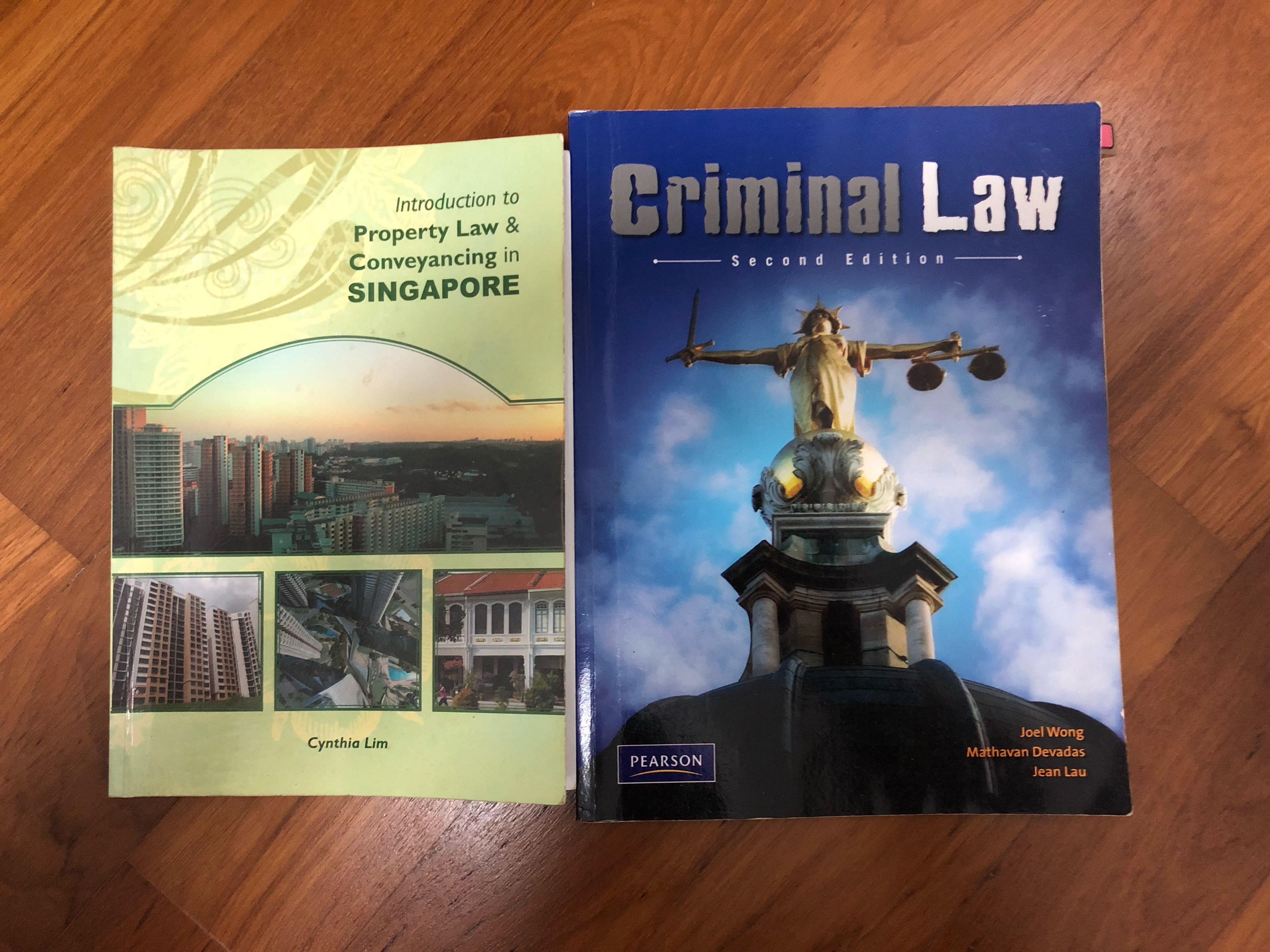 Introductory Law Books Ex Temasek Poly Hobbies Toys Books