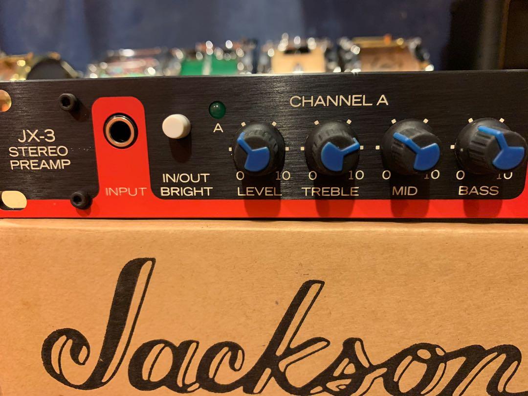 Jackson JX-3 Rack Tube Preamp, Hobbies & Toys, Music & Media, Musical ...