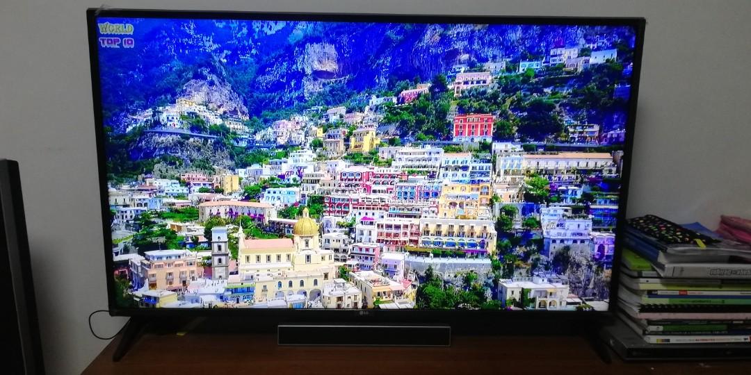 LG LED Smart TV 49 Inch BIG Screen, TV & Home Appliances, TV ...