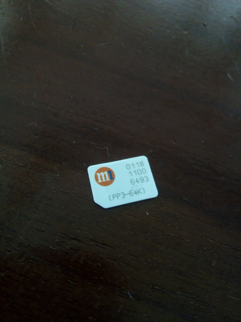 M1 Prepaid Sim Card $15 Value till 30/9/19, Mobile Phones & Gadgets ...
