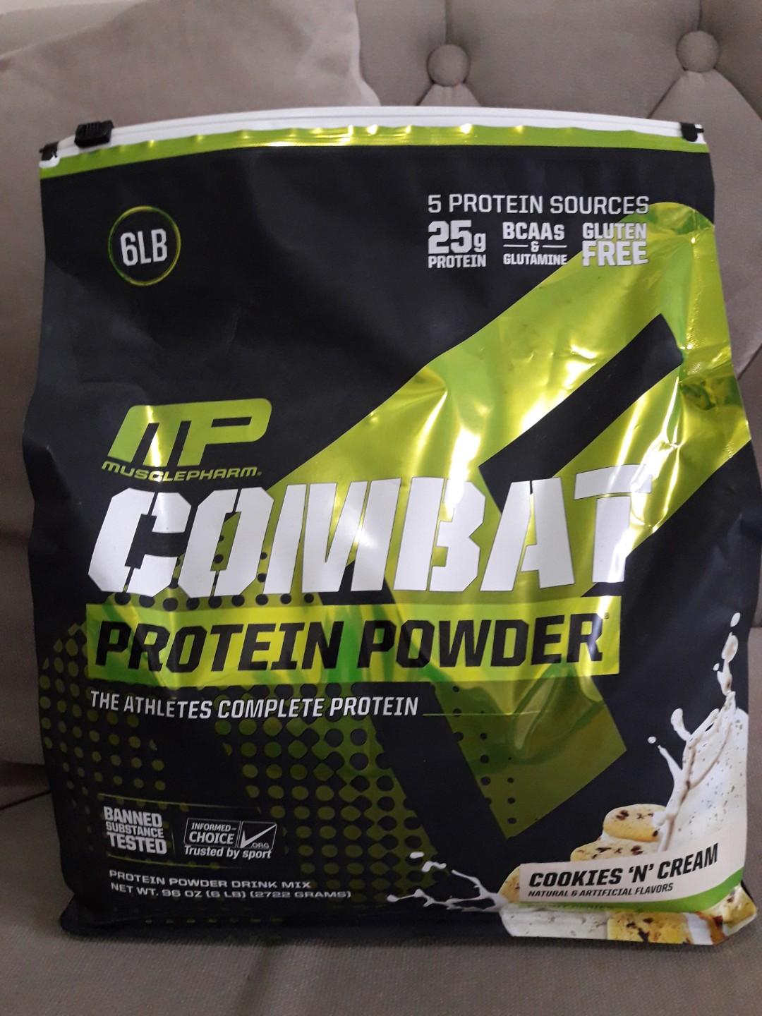 Muscle Pharm - Combat Protein Powder 6lbs, Sports Equipment, Other ...