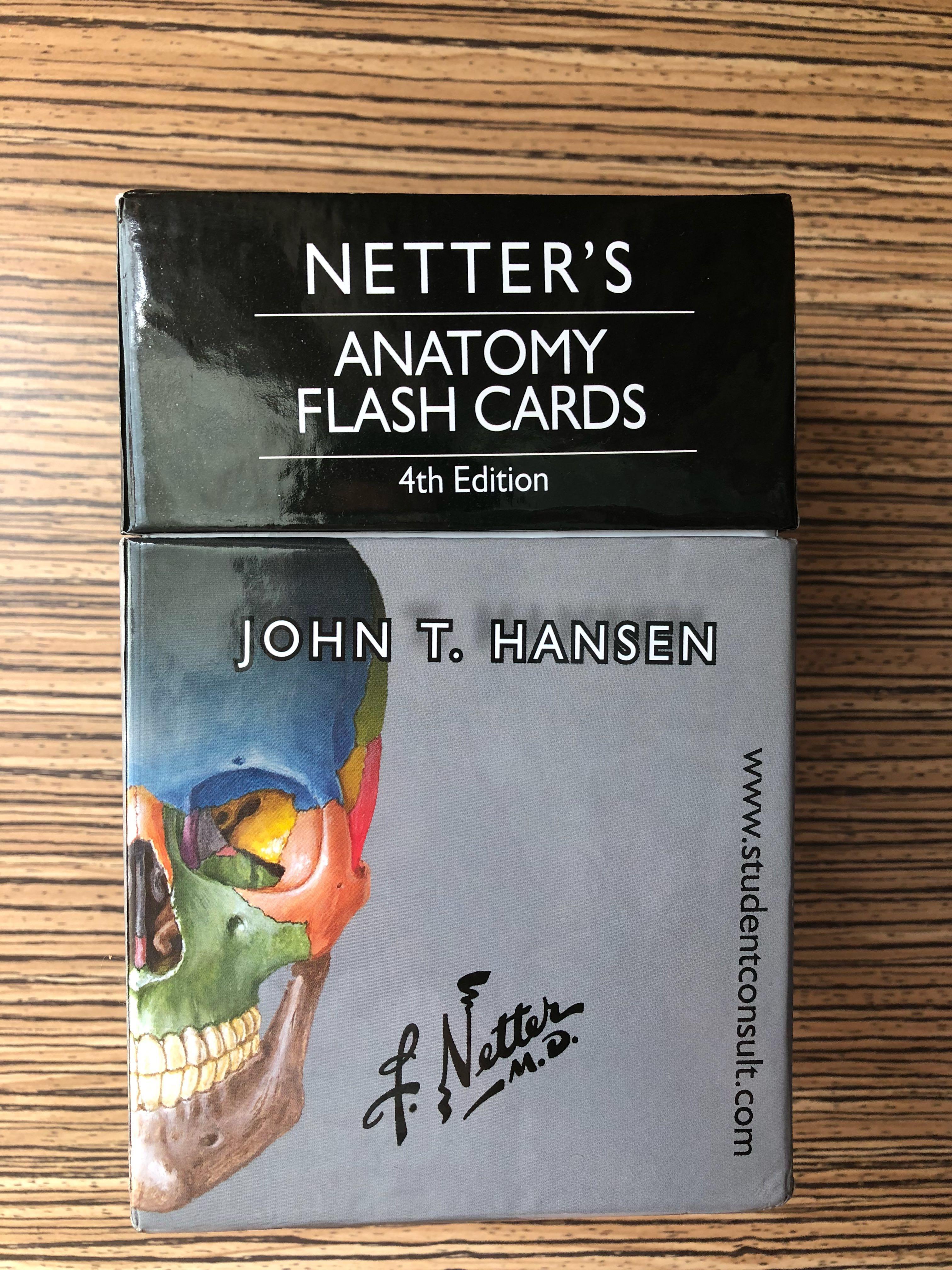 Netter’s Anatomy Flashcards, Hobbies & Toys, Books & Magazines ...