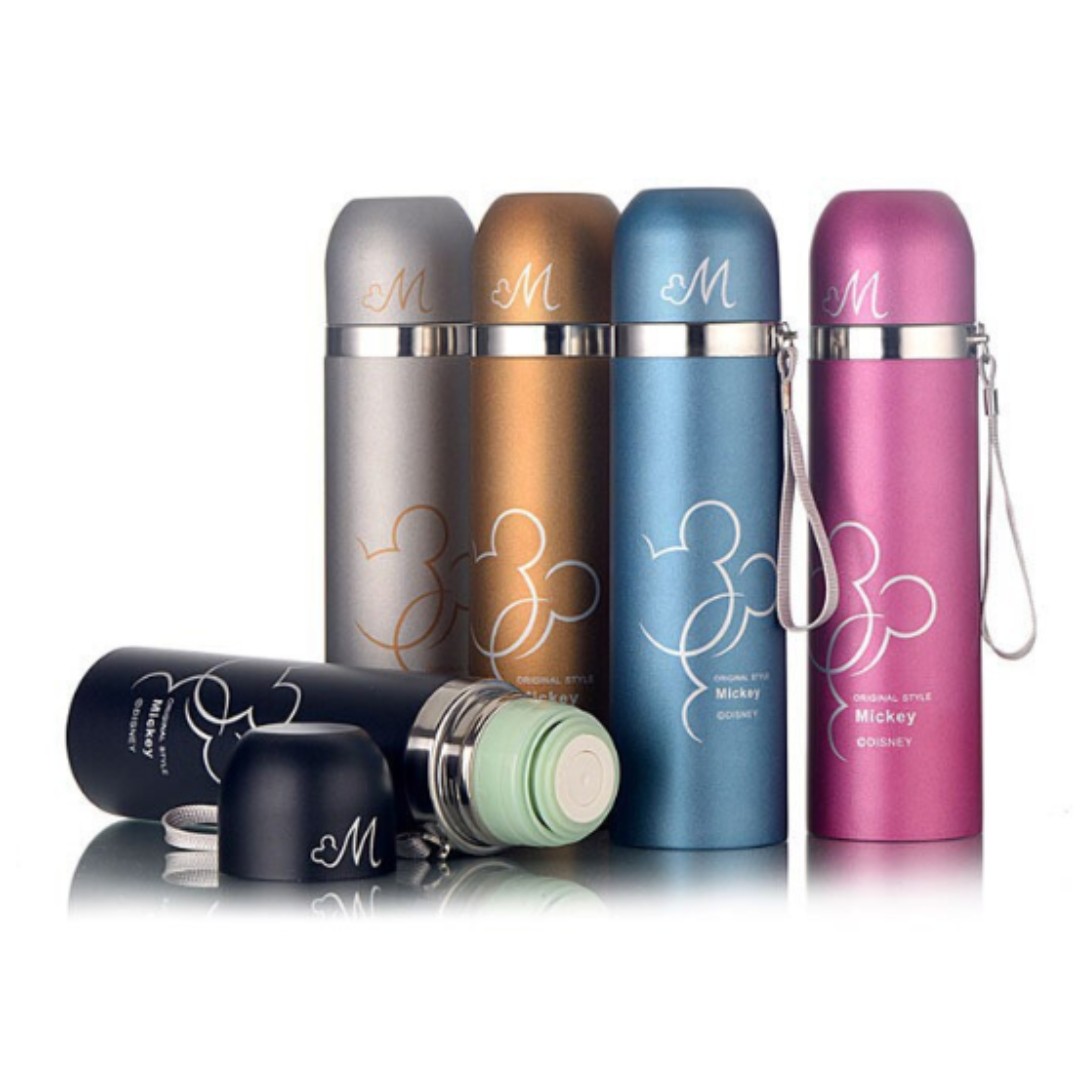 [NEW] Mickey Mouse Vacuum Flask, Furniture & Home Living, Kitchenware ...