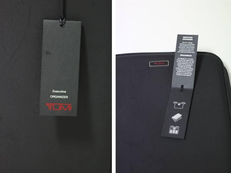 NEW with tag - Tumi 26113DH Alpha Reversible Executive Organizer ...