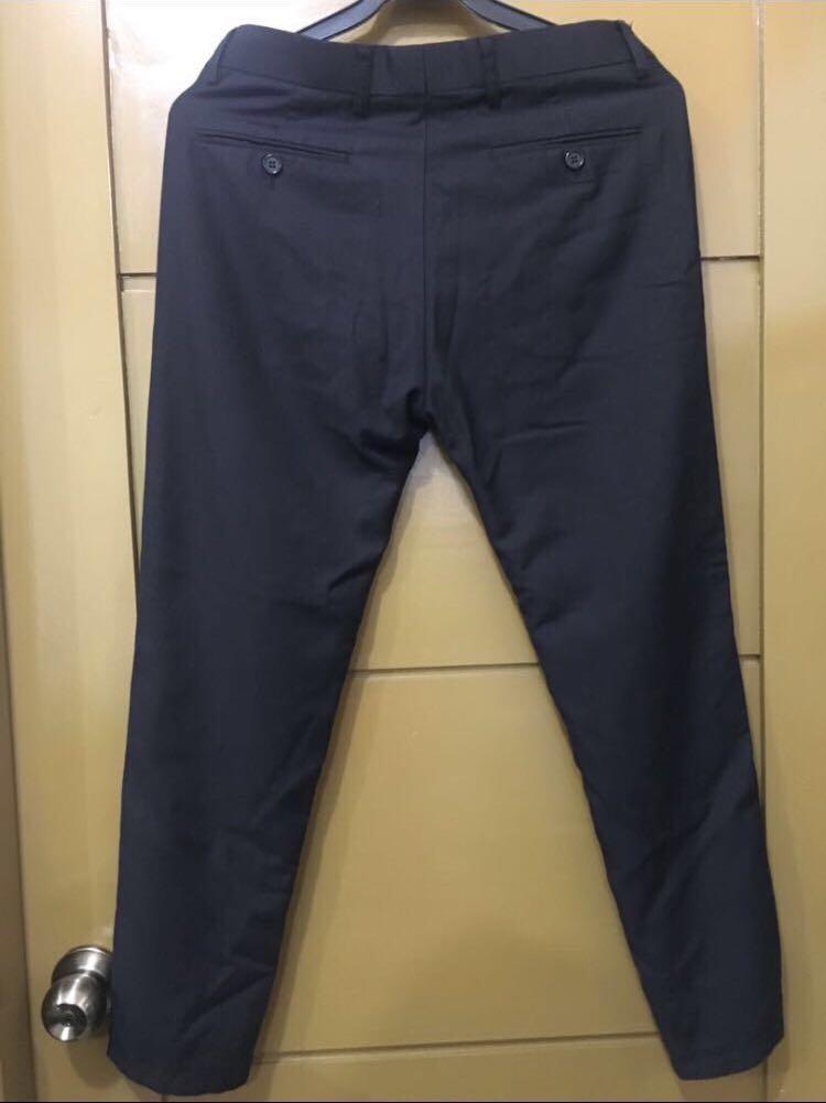 Original Wharton Black Pants, Men's Fashion, Bottoms, Joggers on Carousell