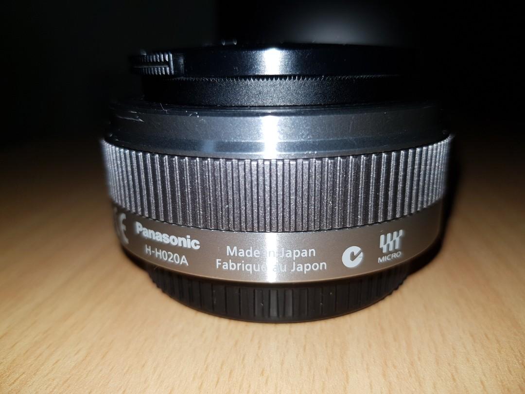Panasonic 20mm F1.7 Pancake Lens, Photography, Lens & Kits on Carousell