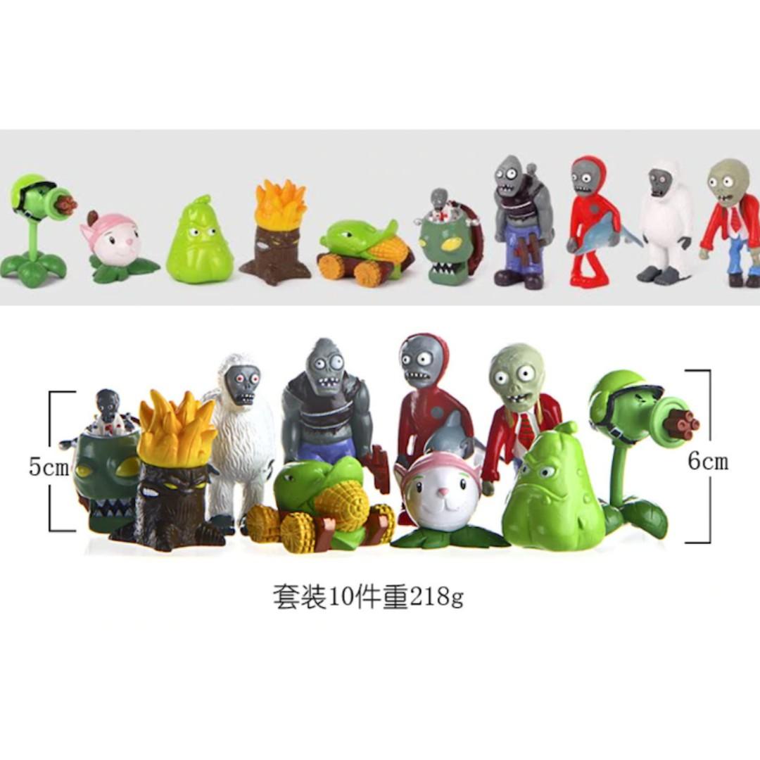 Plants vs Zombies 2 Plant & Zombies Figure Toy Collection Figures Model ...