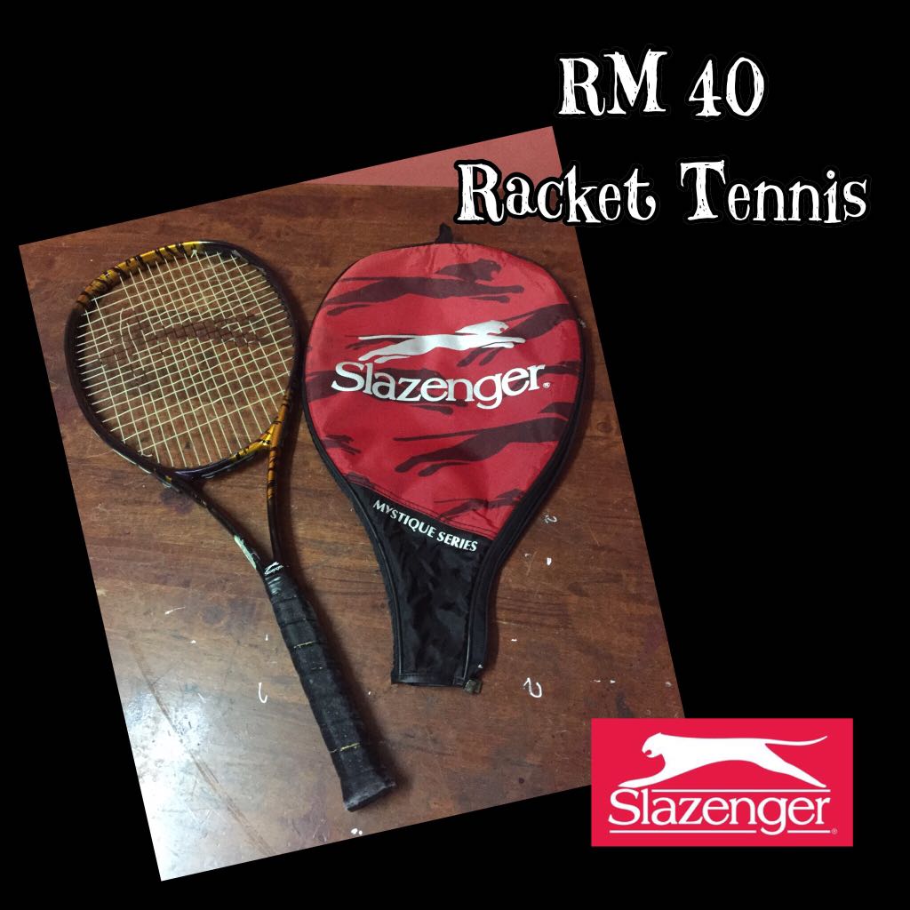 Racket Tennis - Slazenger, Sports Equipment, Sports & Games, Racket ...