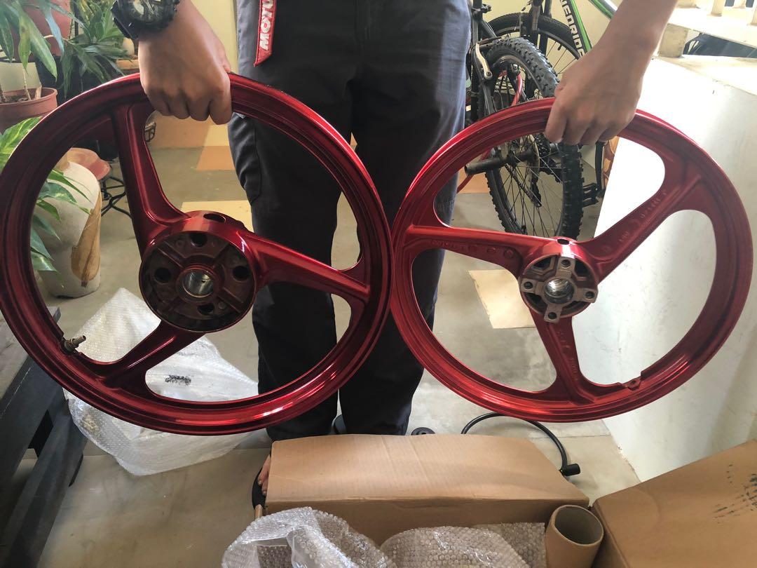 Rim 3 batang lc & ysuku, Motorcycles, Motorcycle Accessories on Carousell