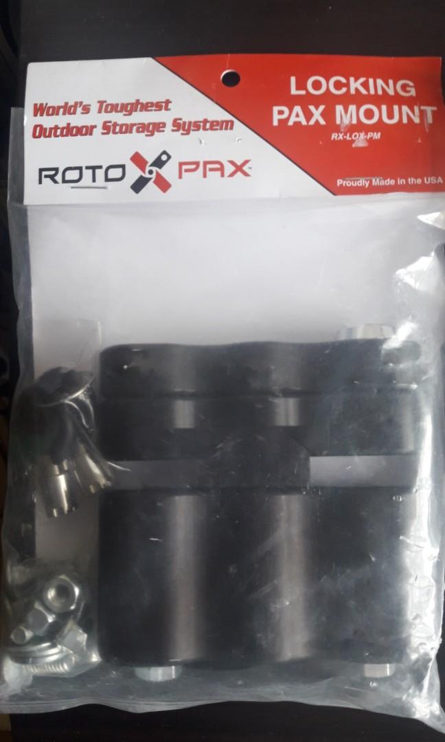 Rotopax DLX mount lock set, Car Parts & Accessories on Carousell