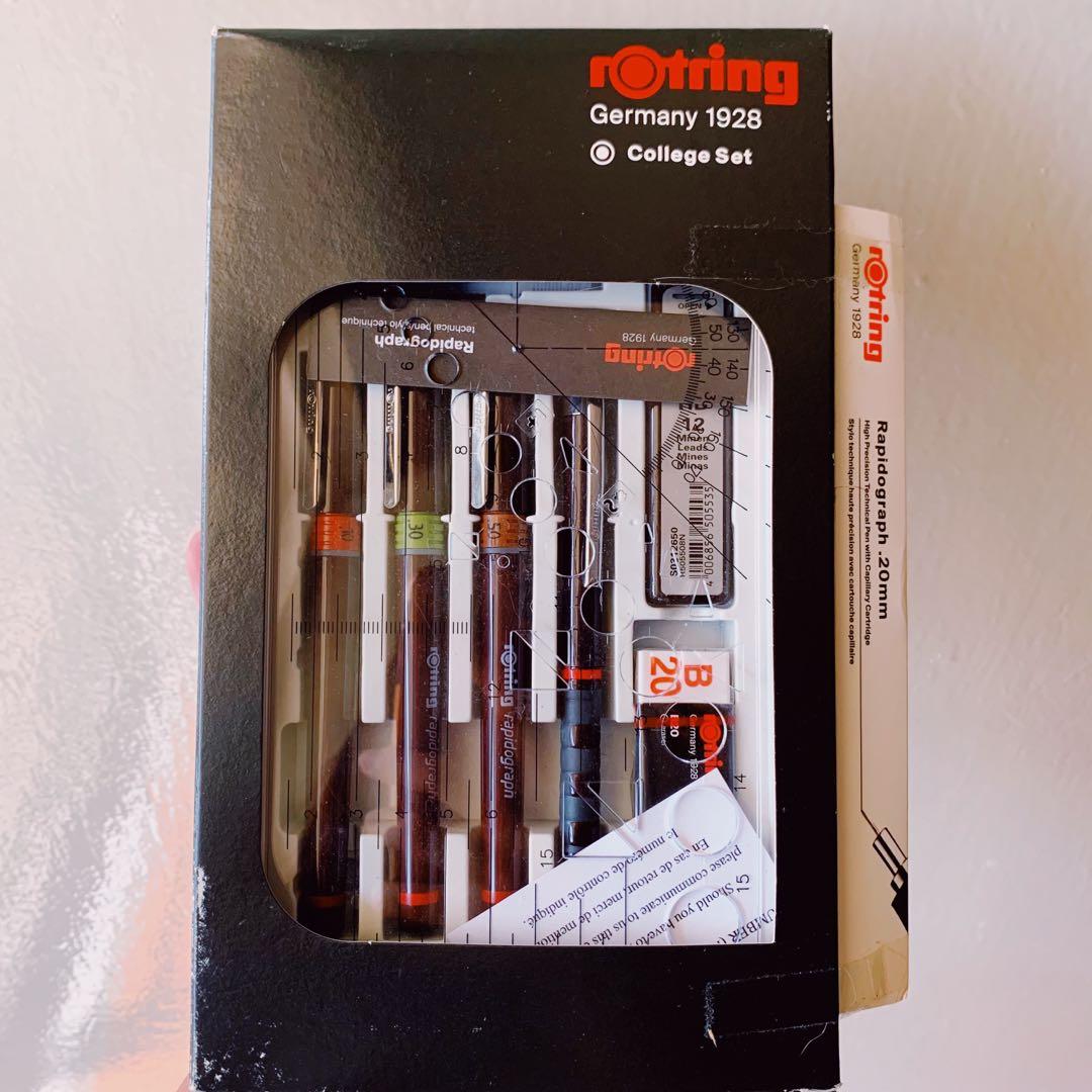 rOtring college set, Hobbies & Toys, Stationery & Craft, Craft Supplies ...