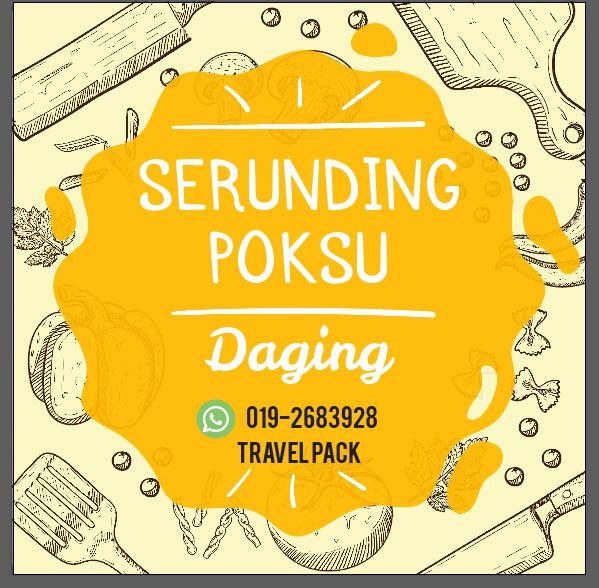 Serunding Daging - Travel packaging, Food & Drinks, Packaged & Instant ...